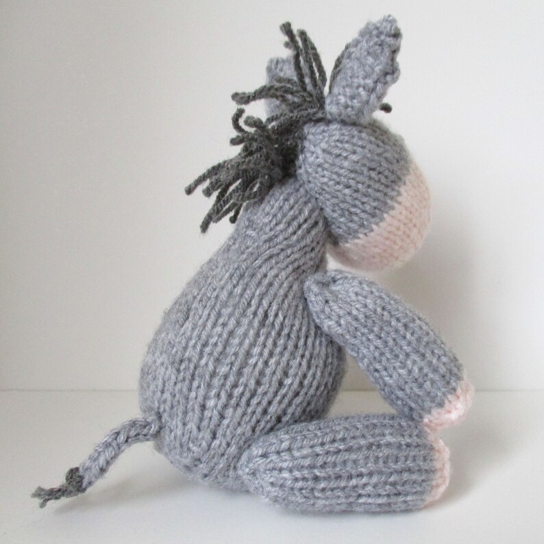 Bobbin the Donkey Toy Knitting Patterns | Etsy Canada