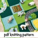 Patchwork Farm Play Set Toys Knitting Patterns PDF Digital Download ...