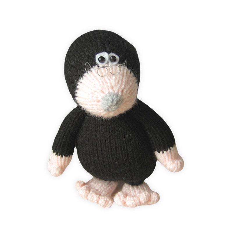 Milton the Mole Toy Knitting Pattern - Etsy