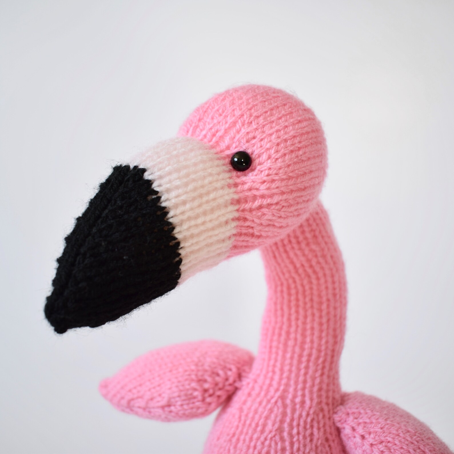Fiona the Flamingo Toy Knitting Patterns - Etsy