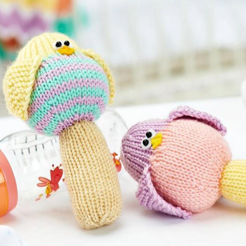 Knitted Rattle - Etsy