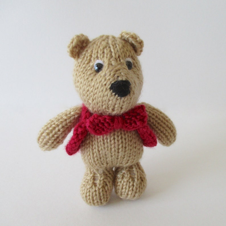 George Bear Toy Knitting Patterns - Etsy