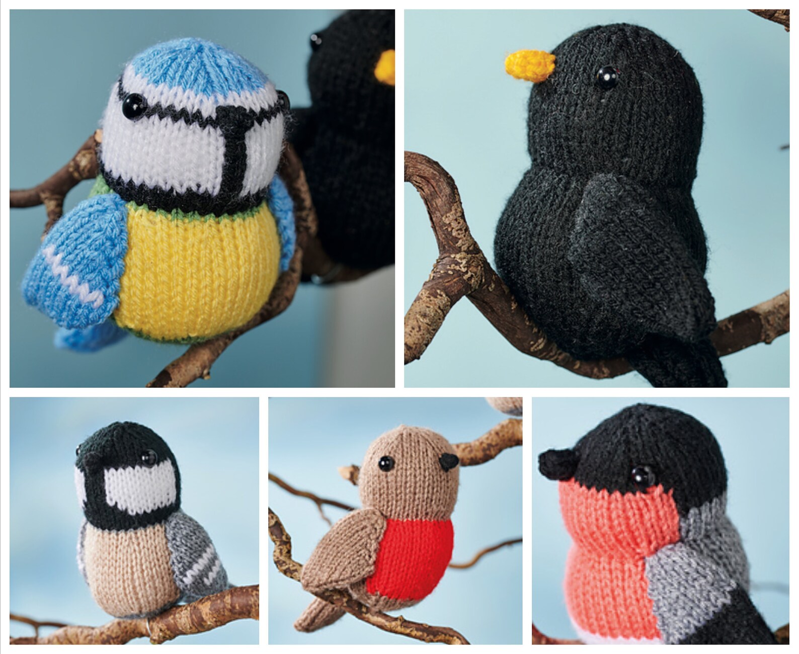 British Birds Toy Knitting Patterns - Etsy
