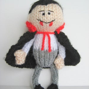 The Little Vampire Toy Knitting Pattern | Etsy