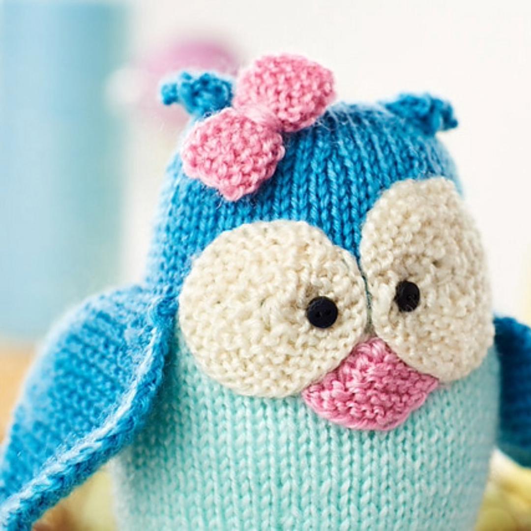 Owl Family Knitting Pattern - Toy Birds - PDF Download - Etsy