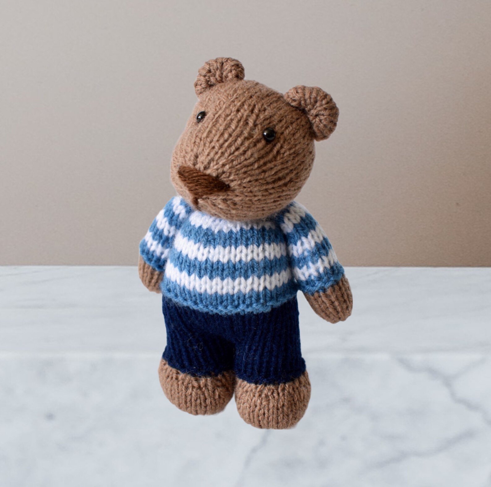 Little Tommy Bear Toy Knitting Patterns - Etsy