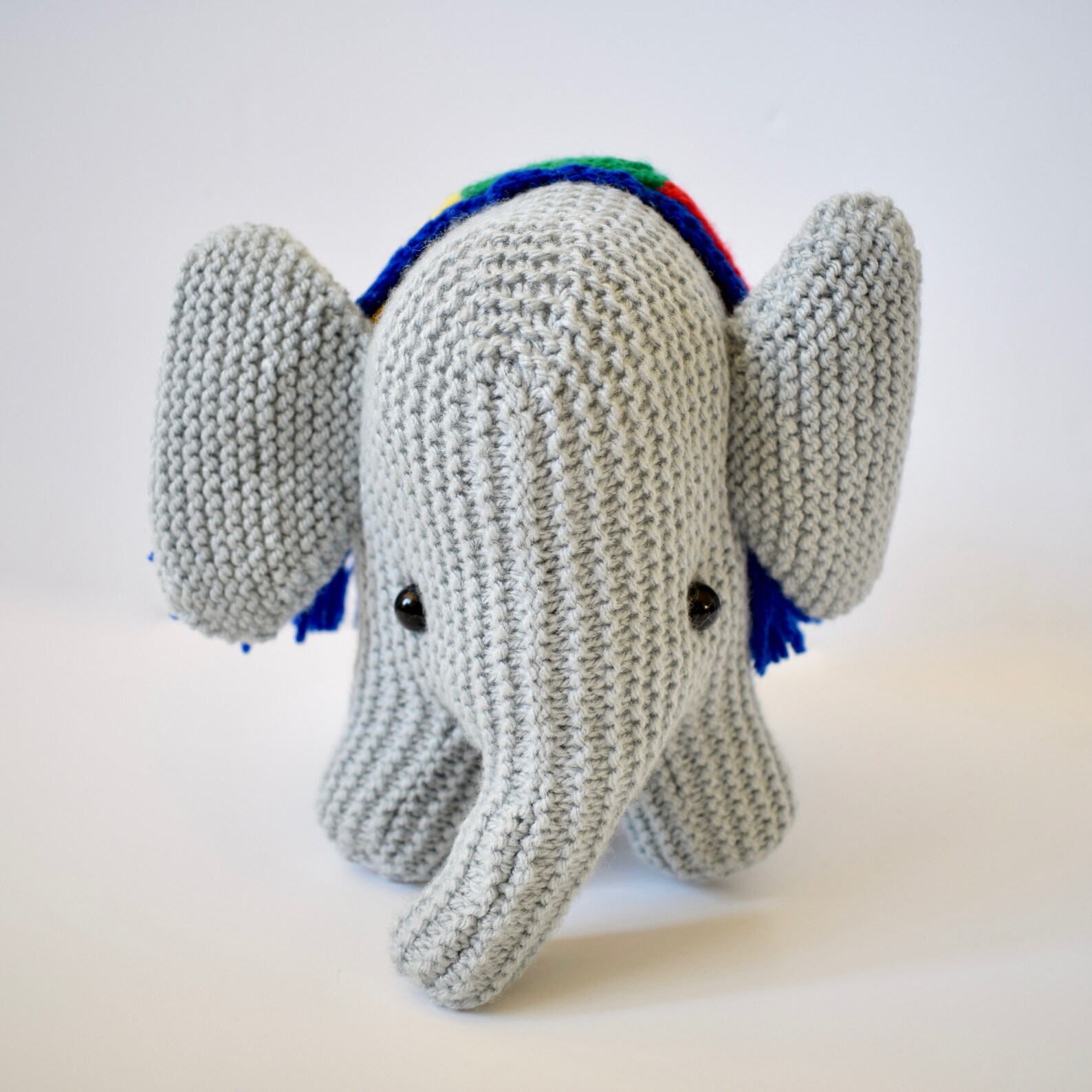 Melly the Elephant toy knitting pattern | Etsy