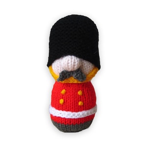 Sergeant Major Busby Toy Soldier Knitting Patterns - Etsy