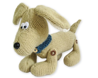 Spot the Dog & Her Puppies Easy Soft Toy Knitting Pattern - Etsy