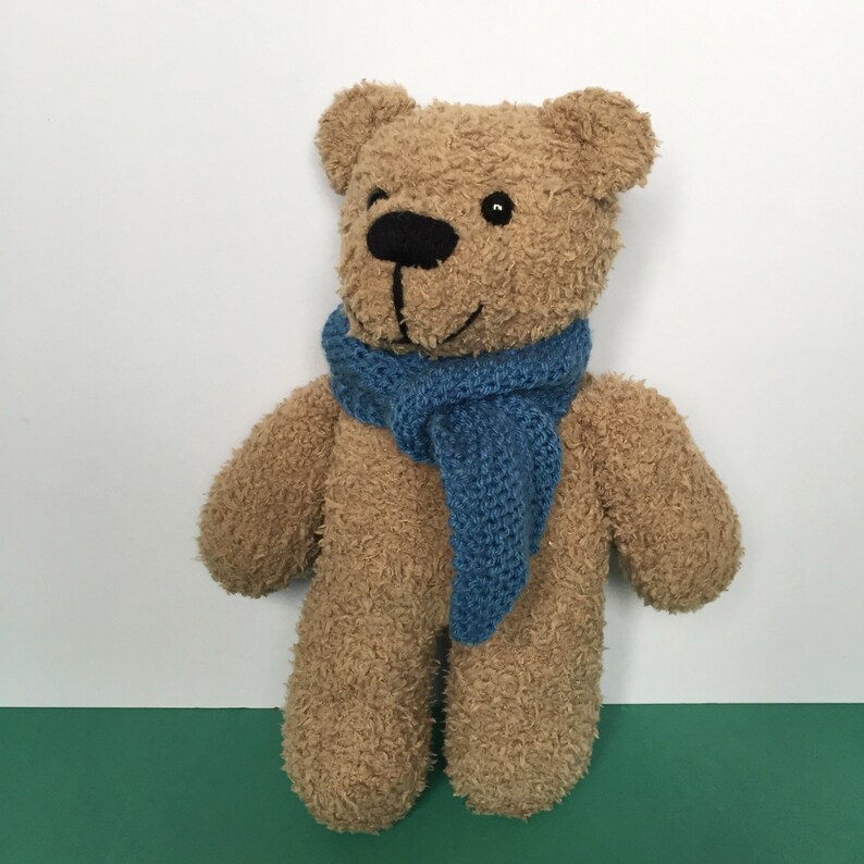 Benji Bear Toy Knitting Pattern - Etsy