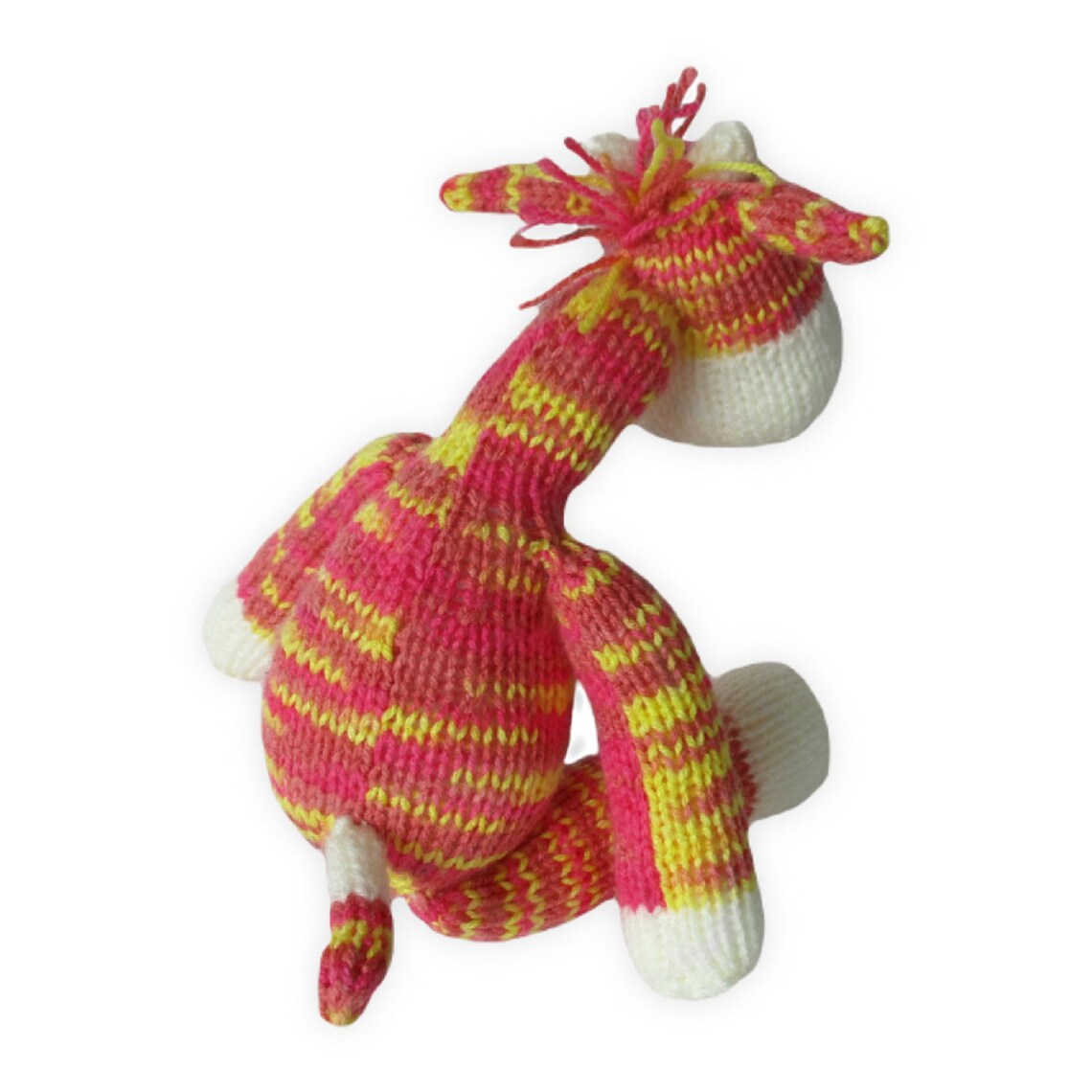 Gerald the Giraffe Toy Knitting Pattern - Etsy
