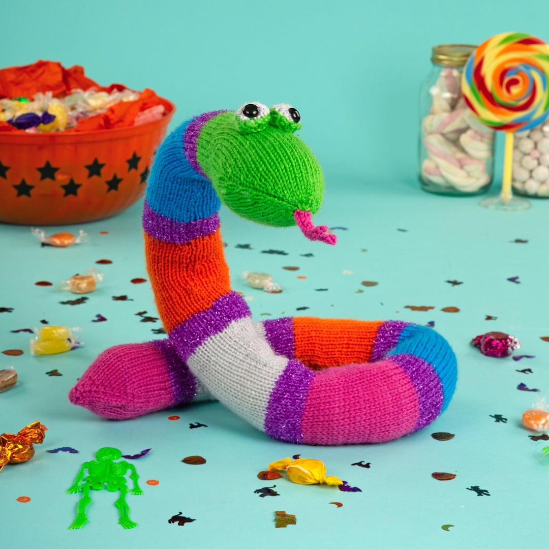 Pretzel the Python Toy Snake Knitting Pattern by Amanda Berry PDF ...