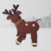 Happy Hooves Reindeer Knitting Pattern - Rudolph Toy With Scarf - PDF ...