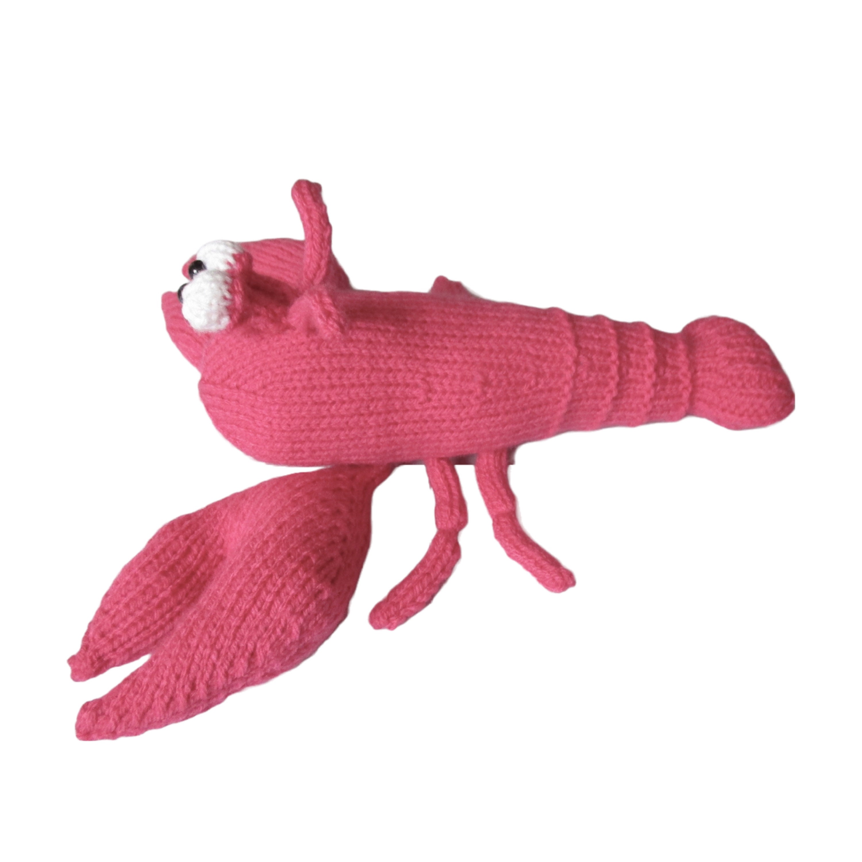 Larry the Lobster Toy Knitting Pattern - Etsy