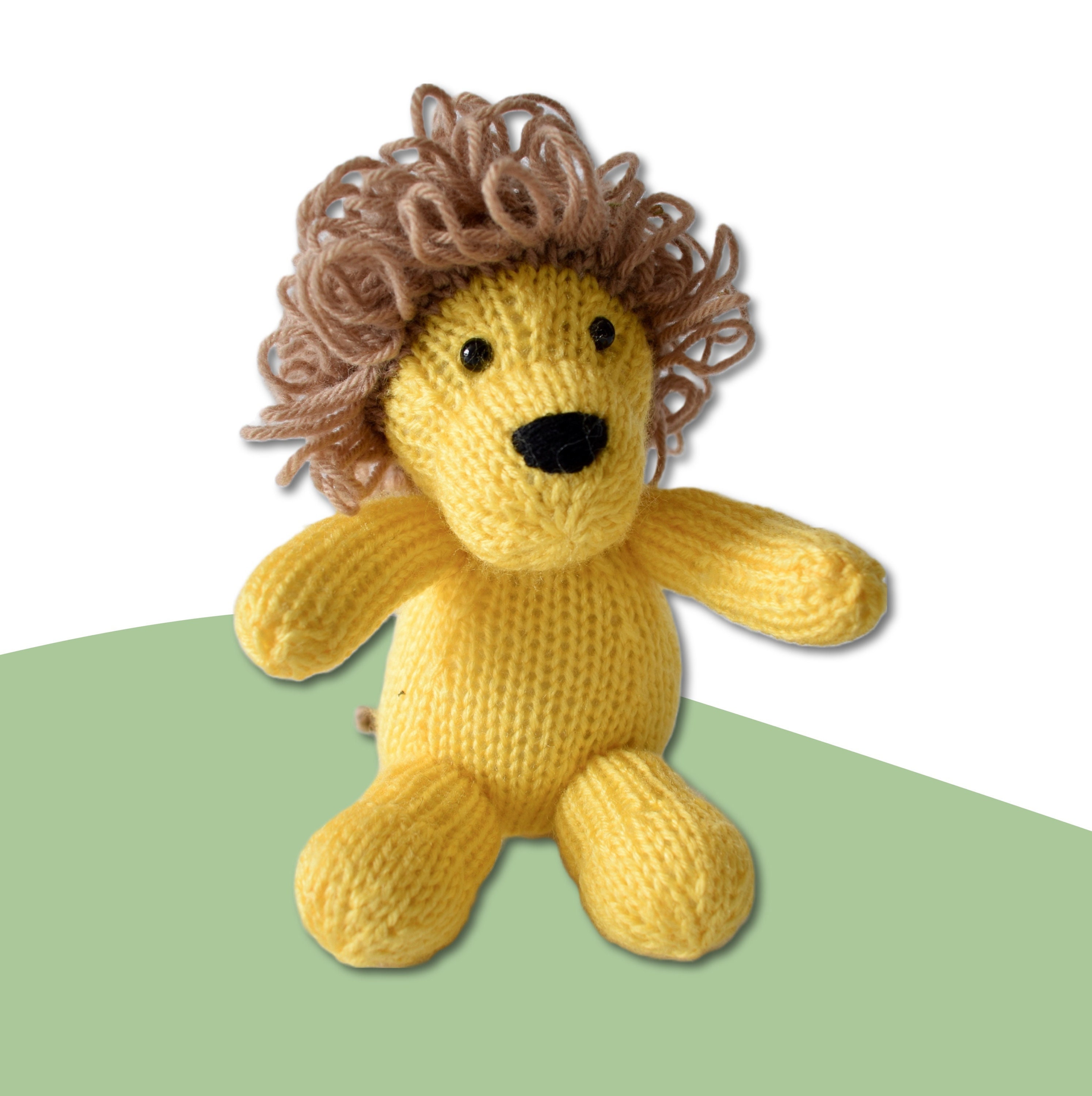 Leon the Lion Toy Knitting Pattern - Etsy