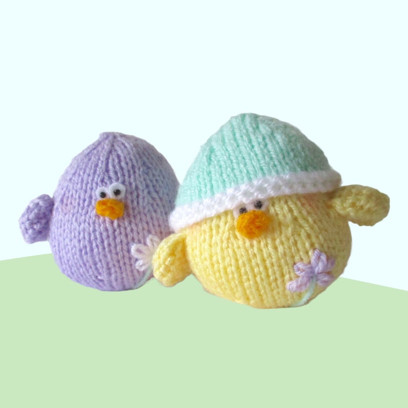 Birdies Toy Knitting Patterns - Etsy