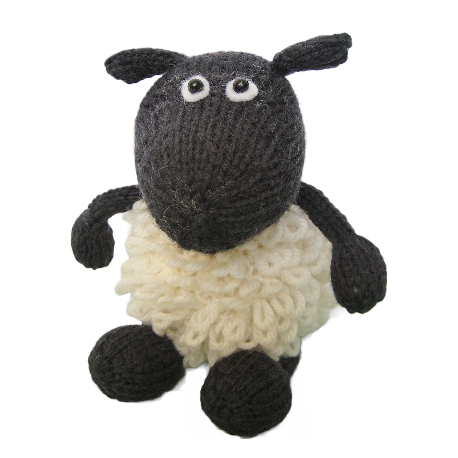 Loopy Sheep Toy Knitting Pattern - Etsy