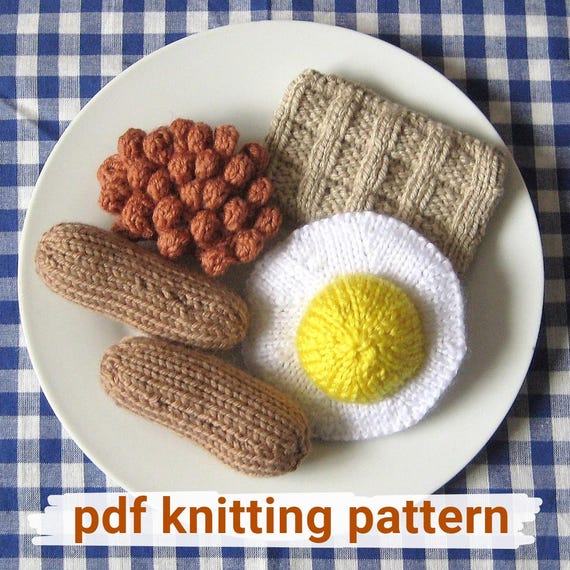 Food Knitting Patterns Home Baked Cakes Knitting Pattern EBook