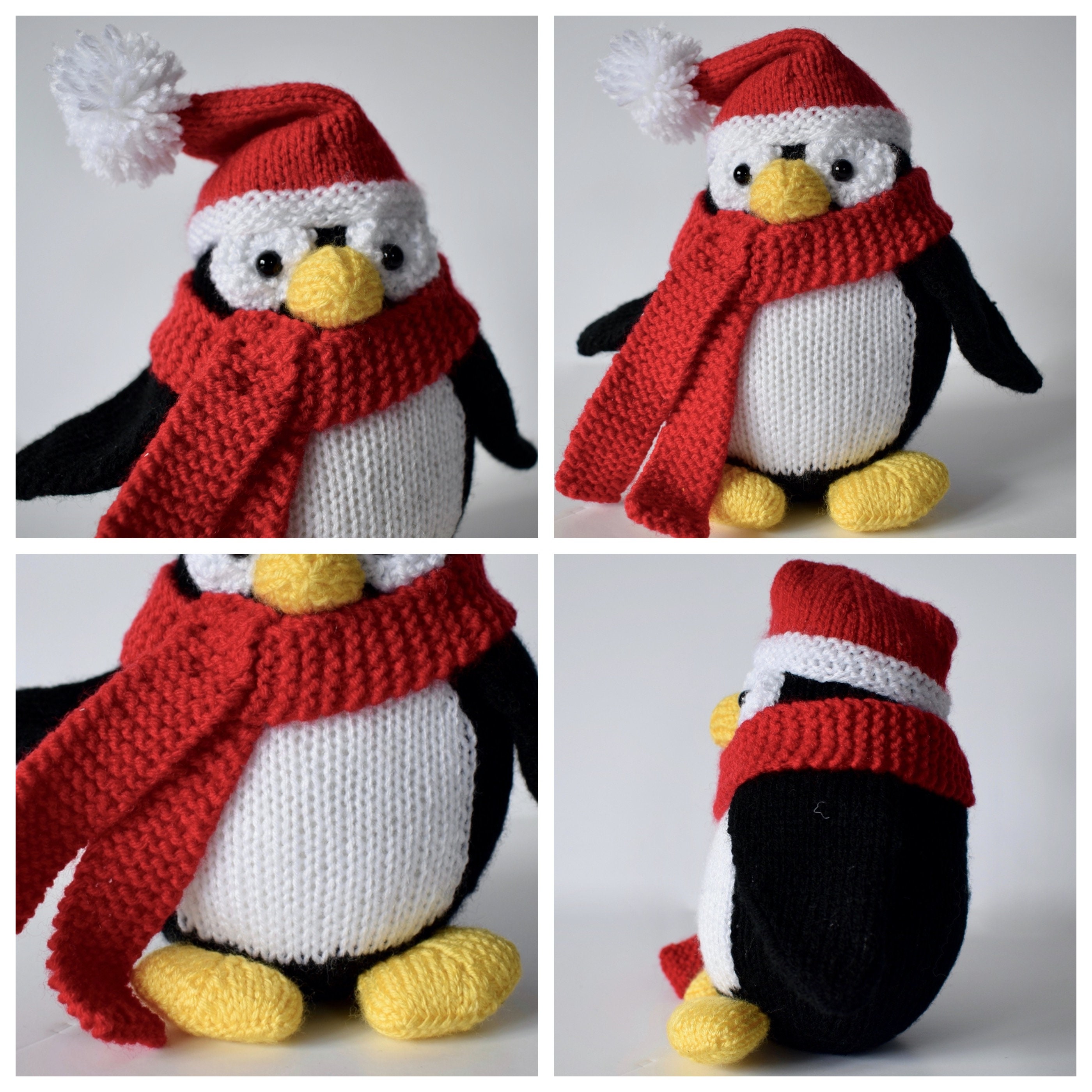 Chilly Charlie Penguin Toy Knitting Pattern - Etsy