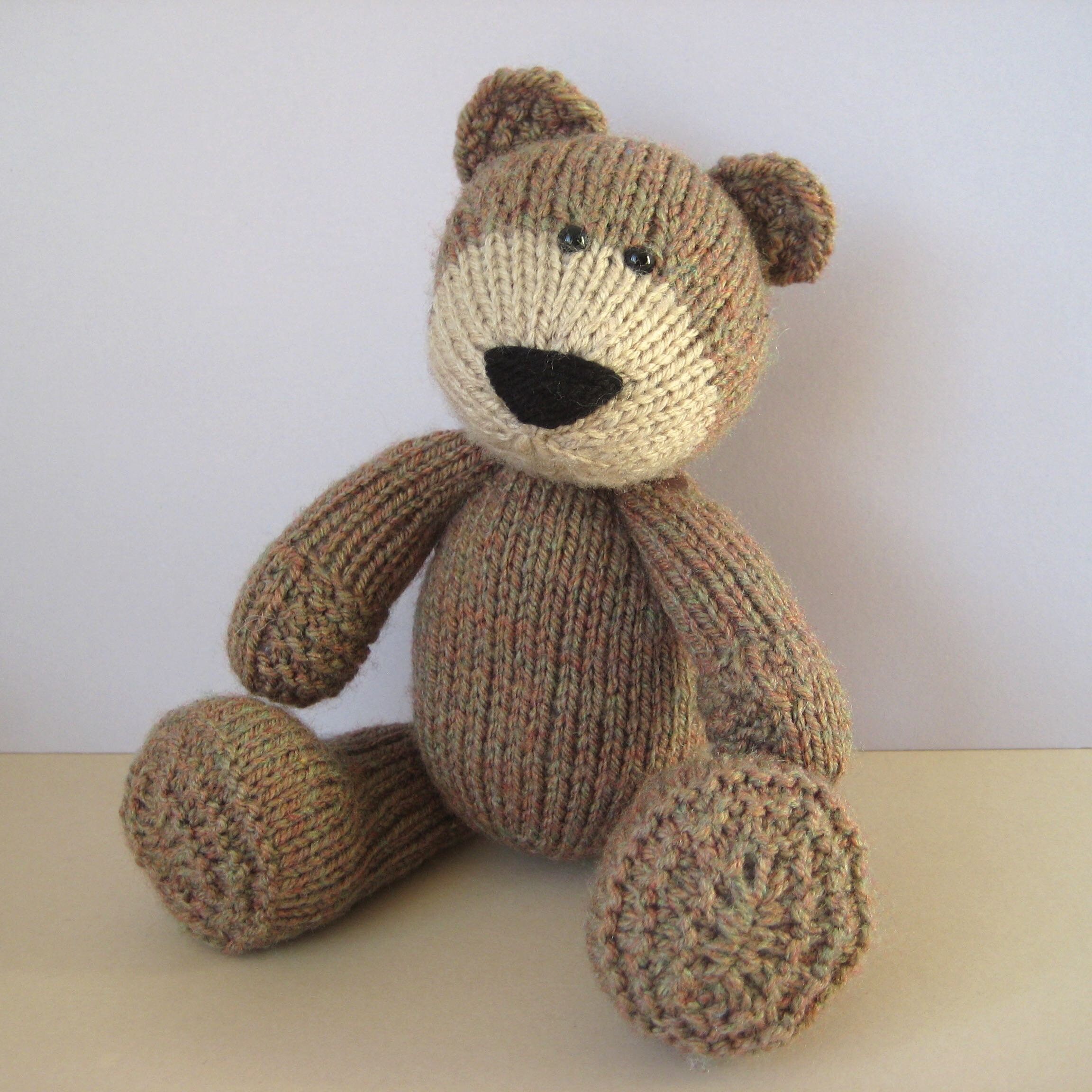 The Three Bears Toy Knitting Patterns - Etsy