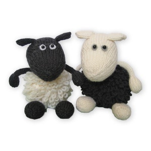 Loopy Sheep Toy Knitting Pattern - Etsy
