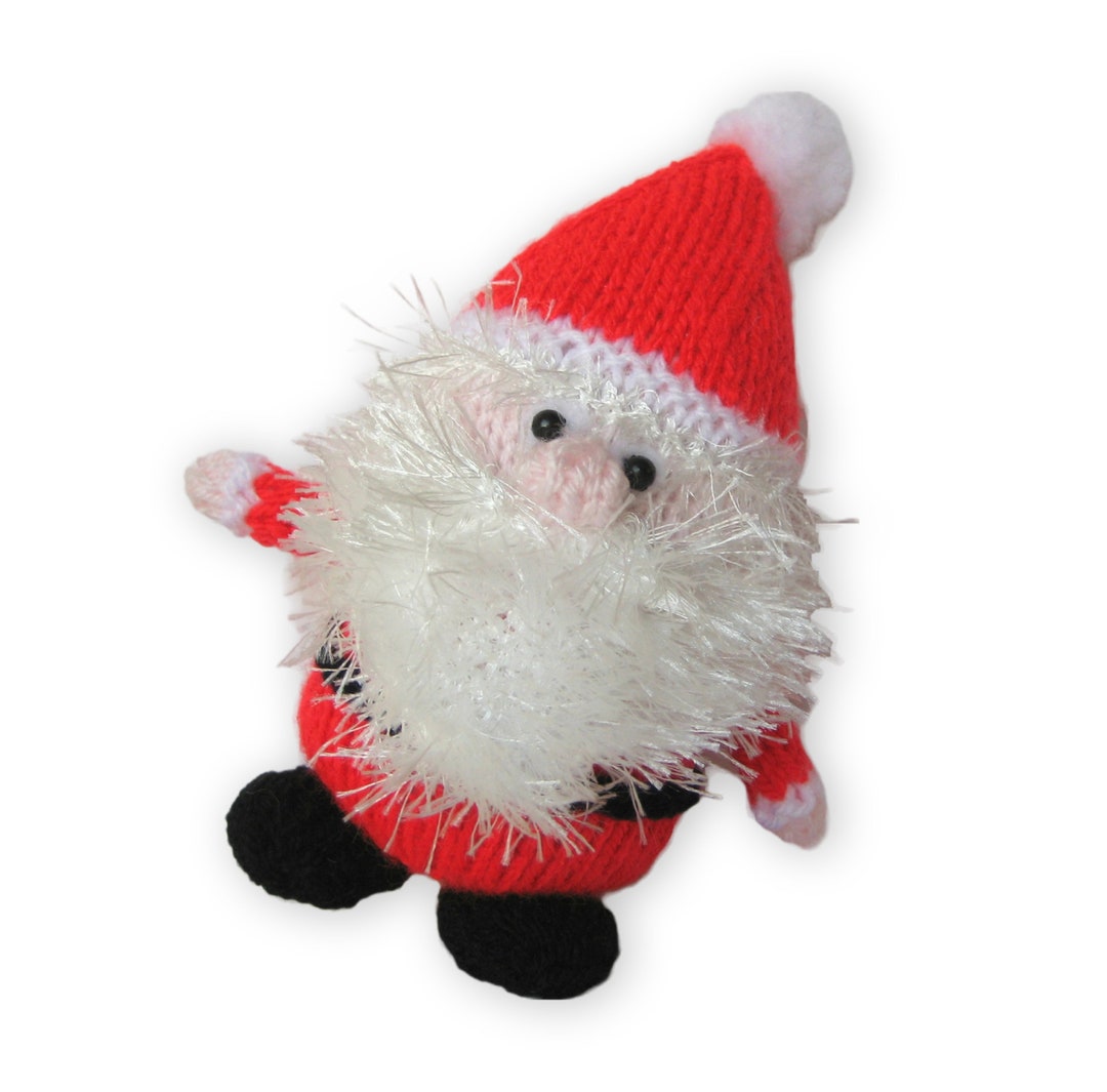 Father Christmas Toy Knitting Pattern - Etsy UK