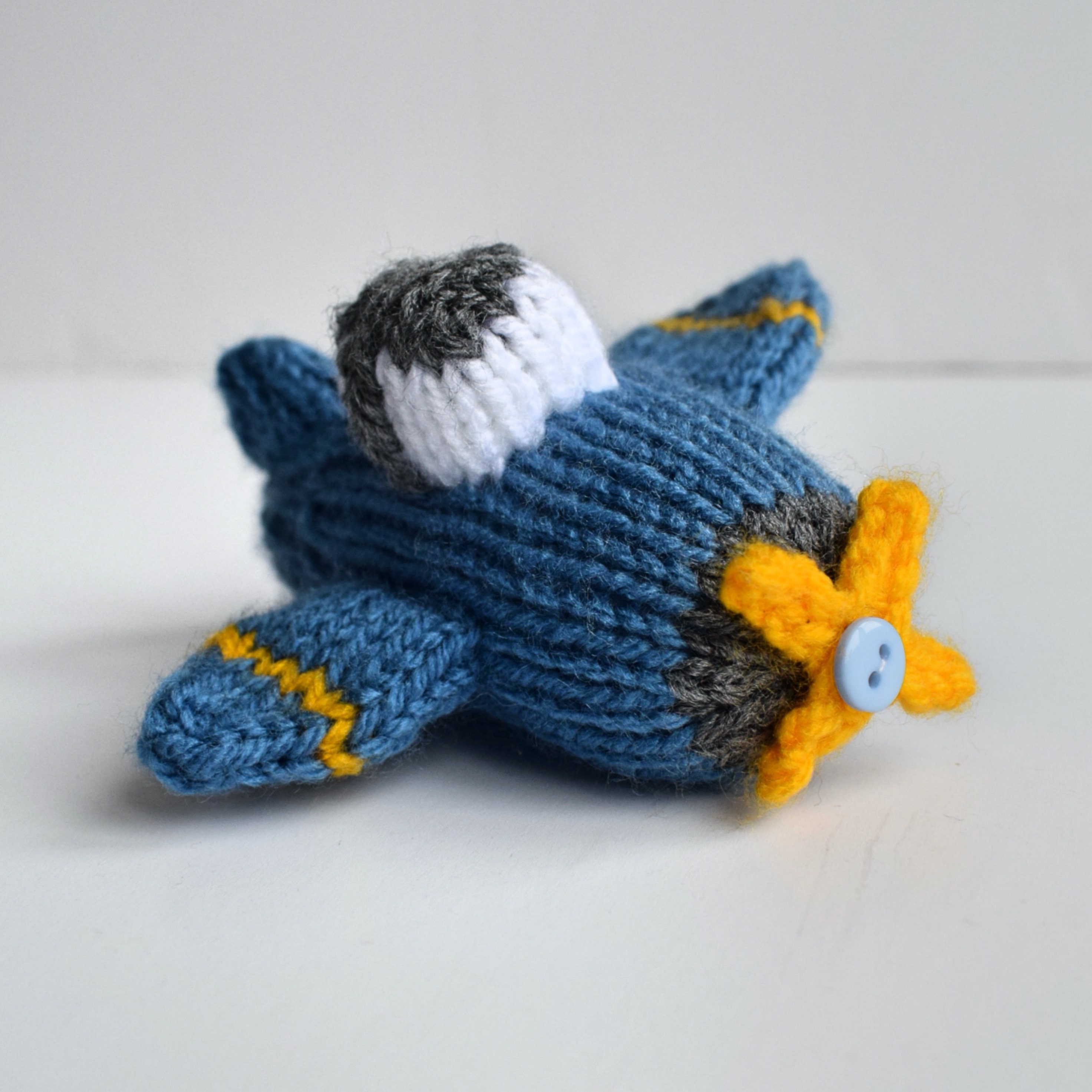 Dinky Plane Toy Knitting Pattern | Etsy