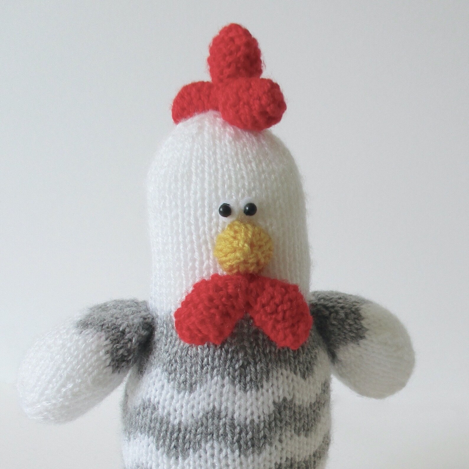 Bertie Rooster Toy Knitting Patterns - Etsy