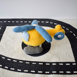 Helicopter Toy Knitting Pattern - Etsy