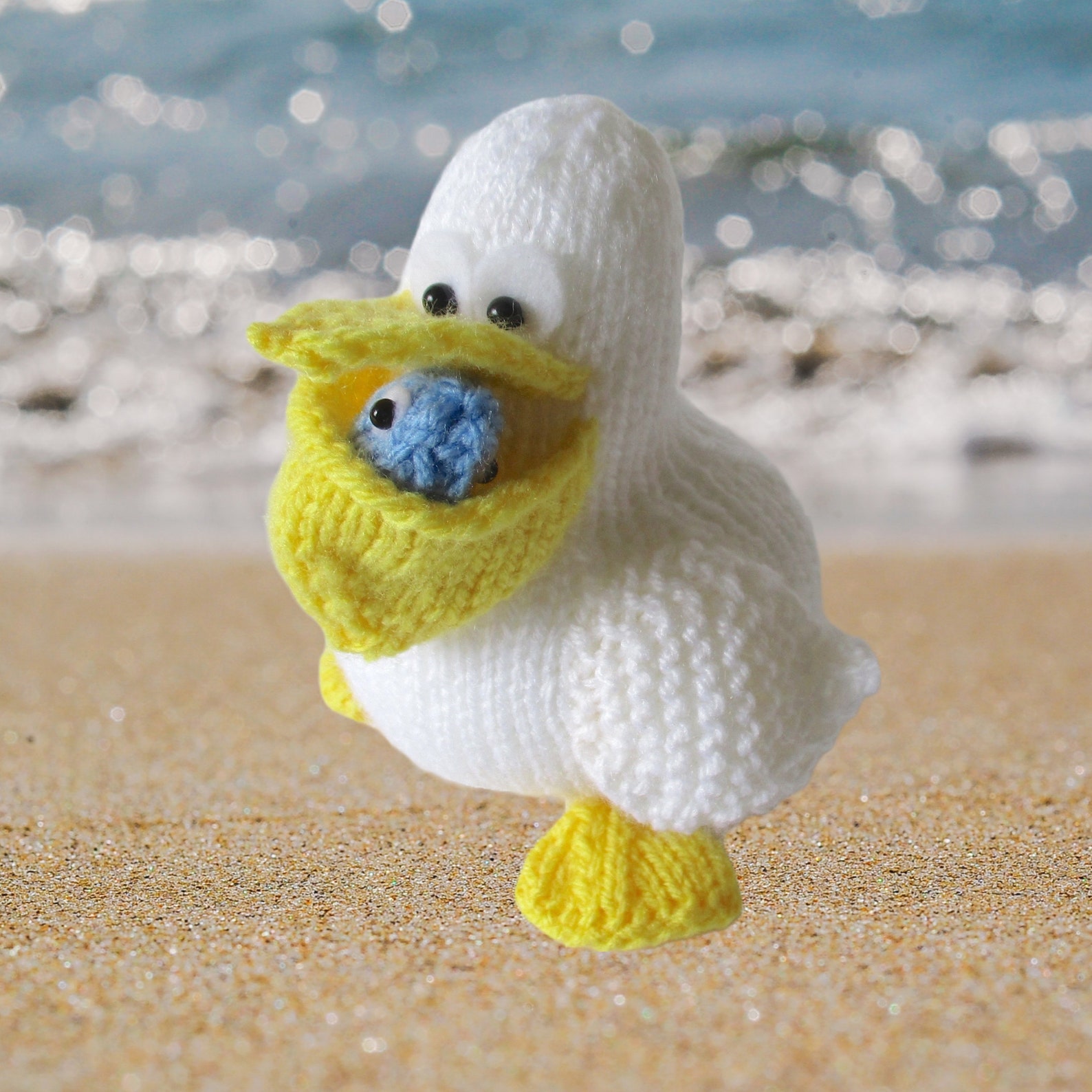 Percy the Pelican Toy Knitting Patterns - Etsy UK