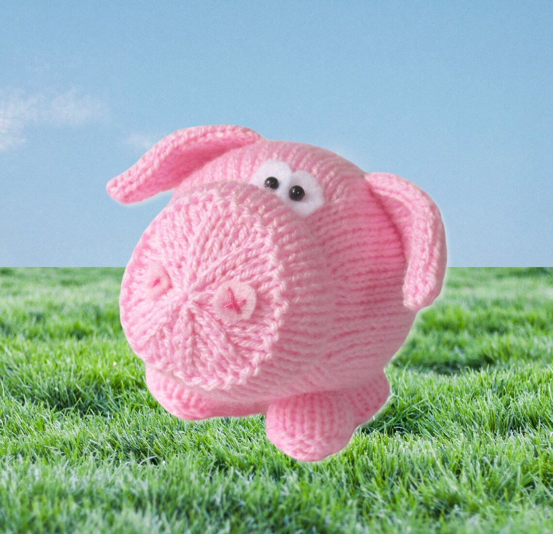 Twiglet the Piglet Toy Knitting Pattern - Etsy