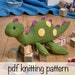Nessie Toy Knitting Pattern - Etsy