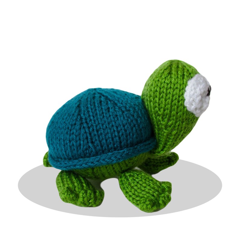 Spencer the Tortoise Toy Knitting Pattern - Etsy