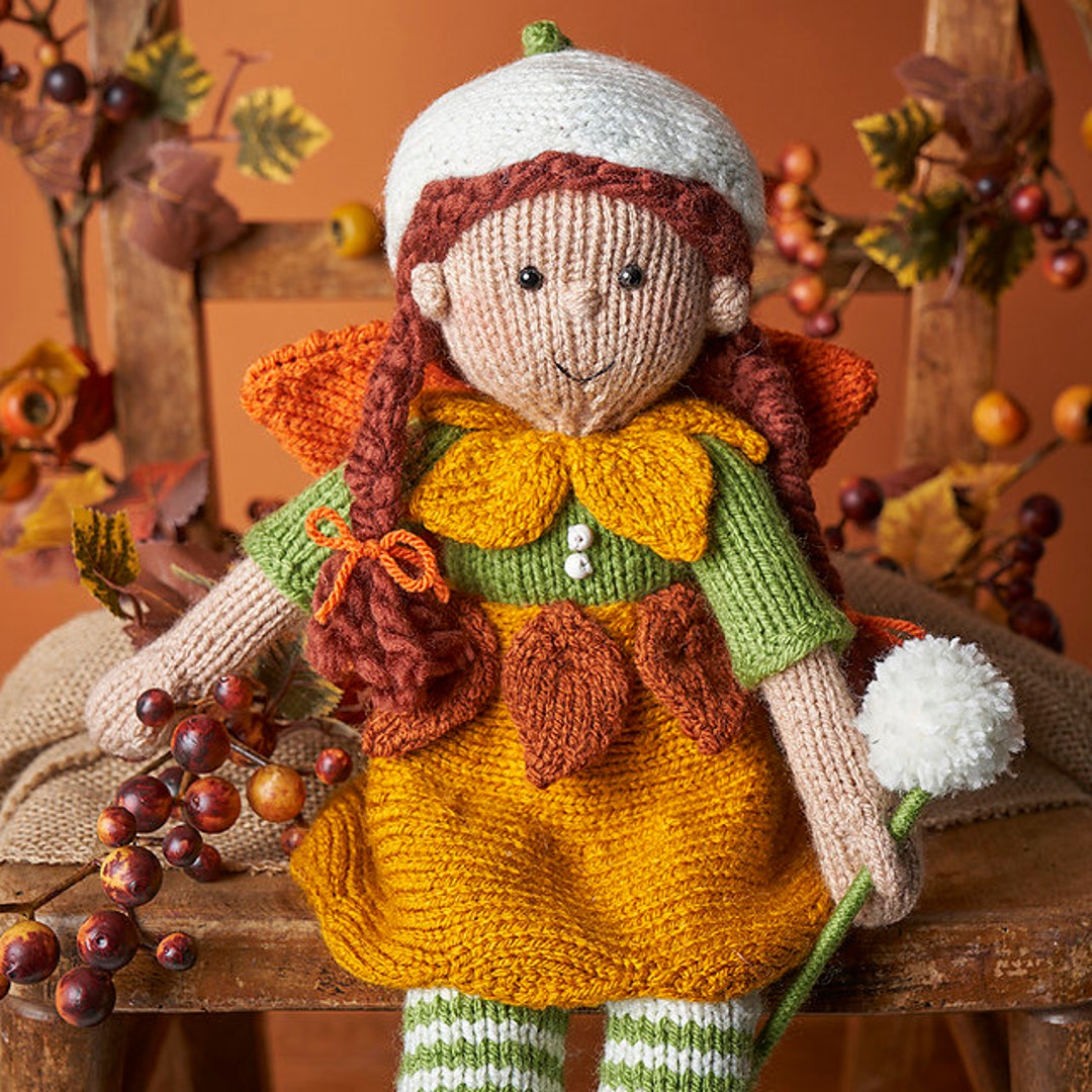 Woodland Fairy Doll Toy Knitting Pattern by Amanda Berry PDF Digital ...