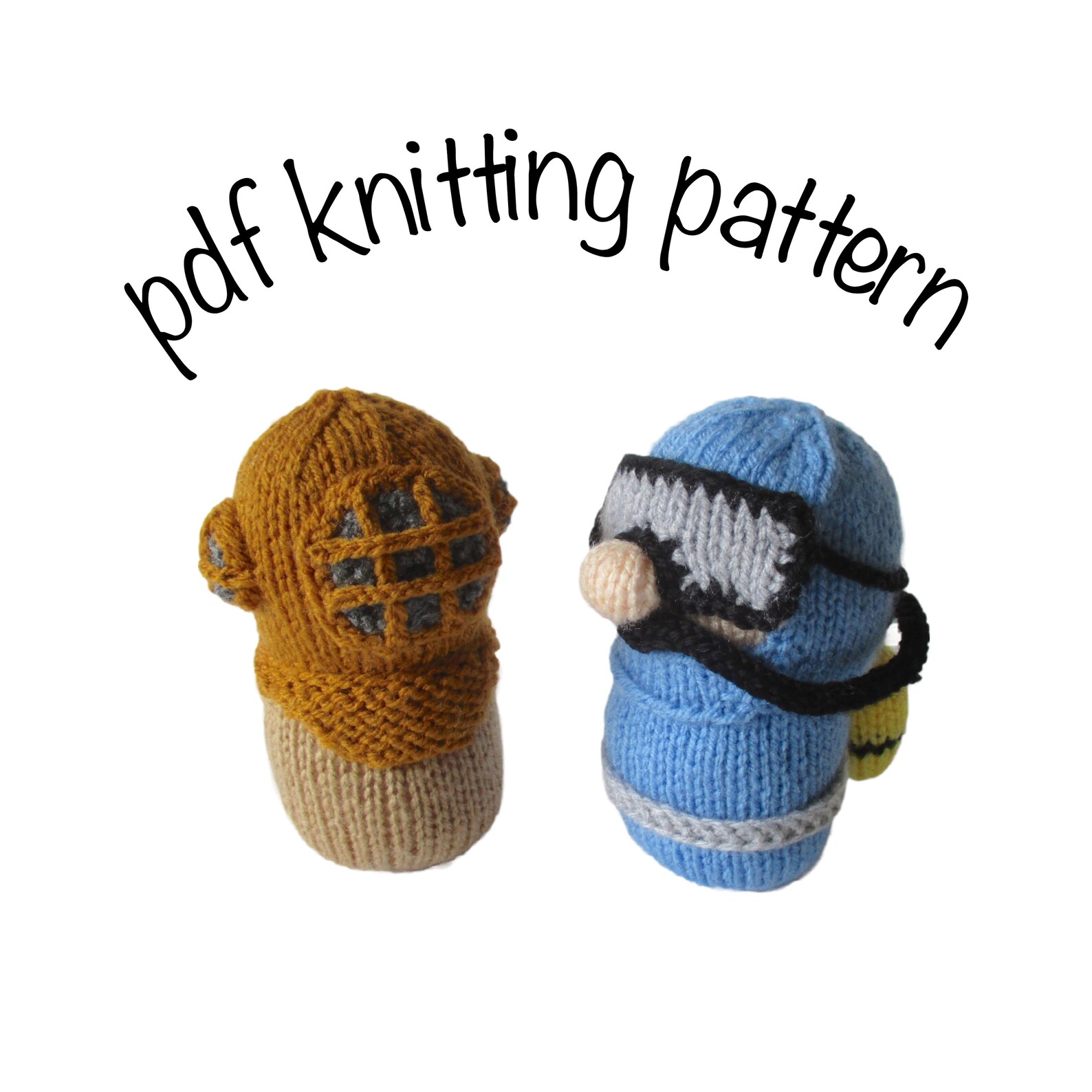 Divers Toy Doll Knitting Patterns - Etsy