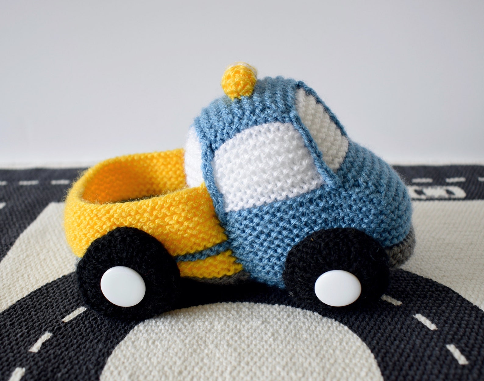 Toy Truck Knitting Pattern - Etsy