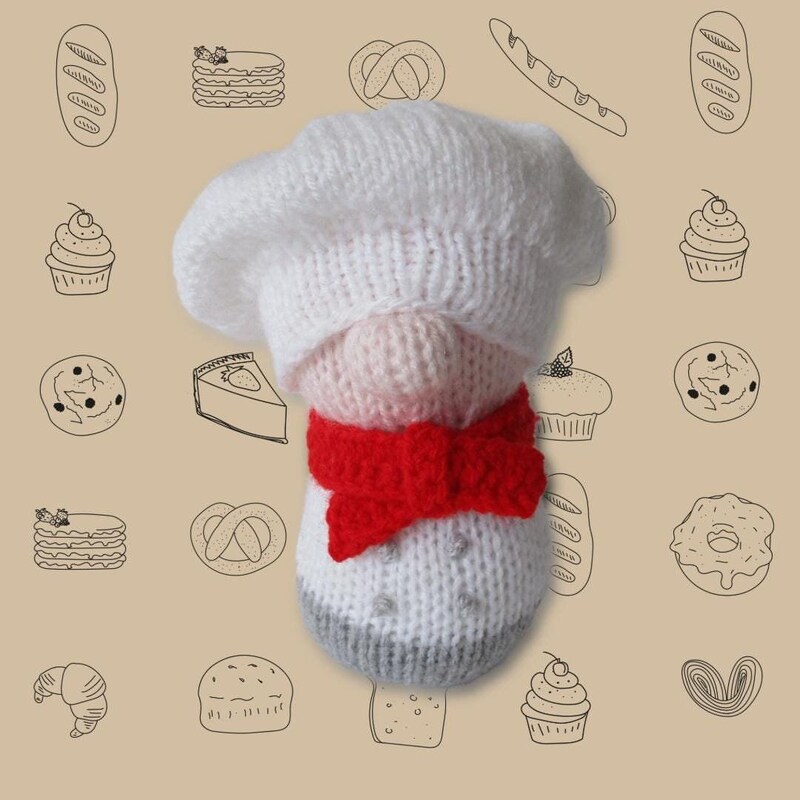 Knitted Chef Pattern - Etsy