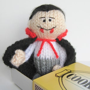 The Little Vampire Toy Knitting Pattern | Etsy