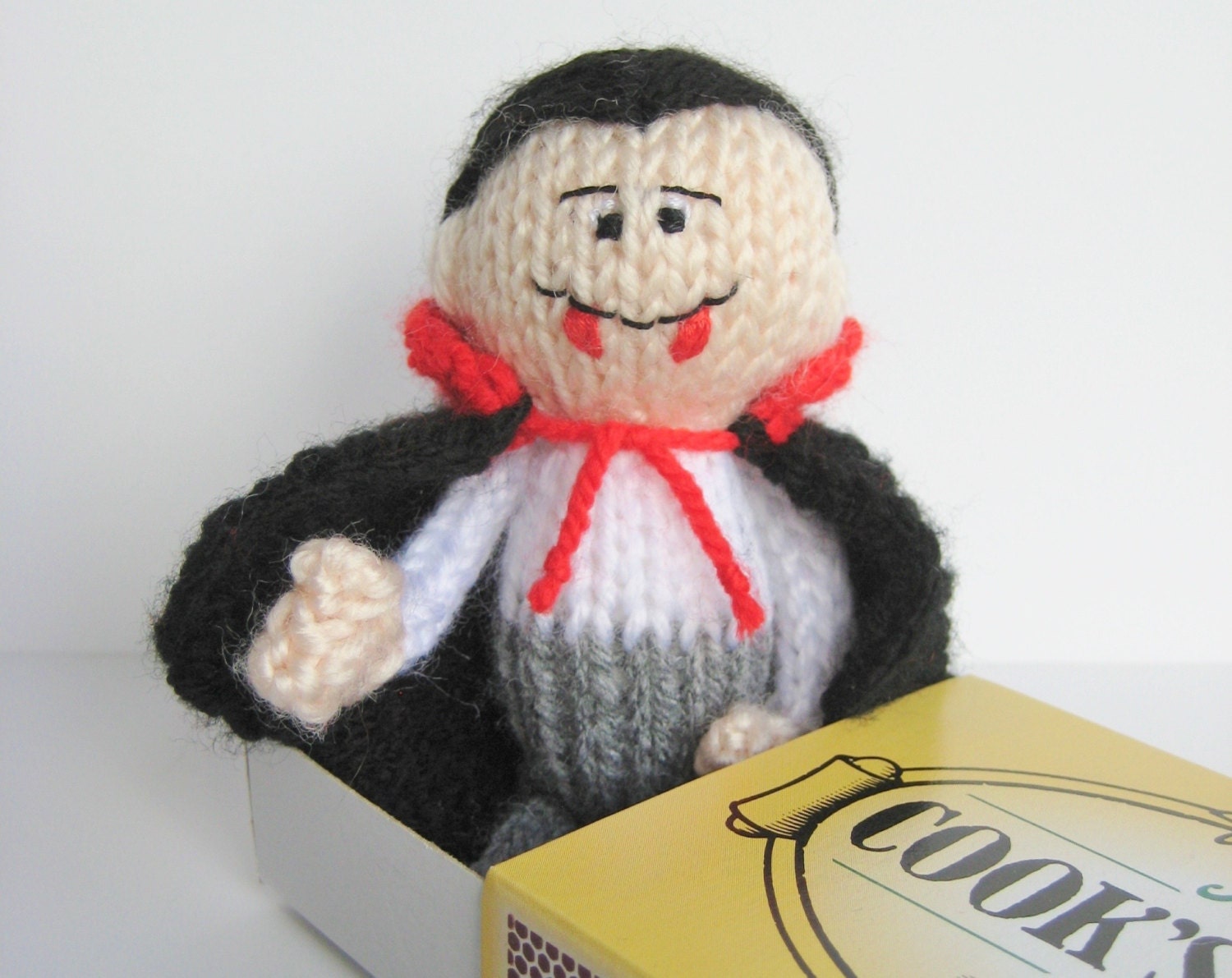 The Little Vampire Toy Knitting Pattern | Etsy