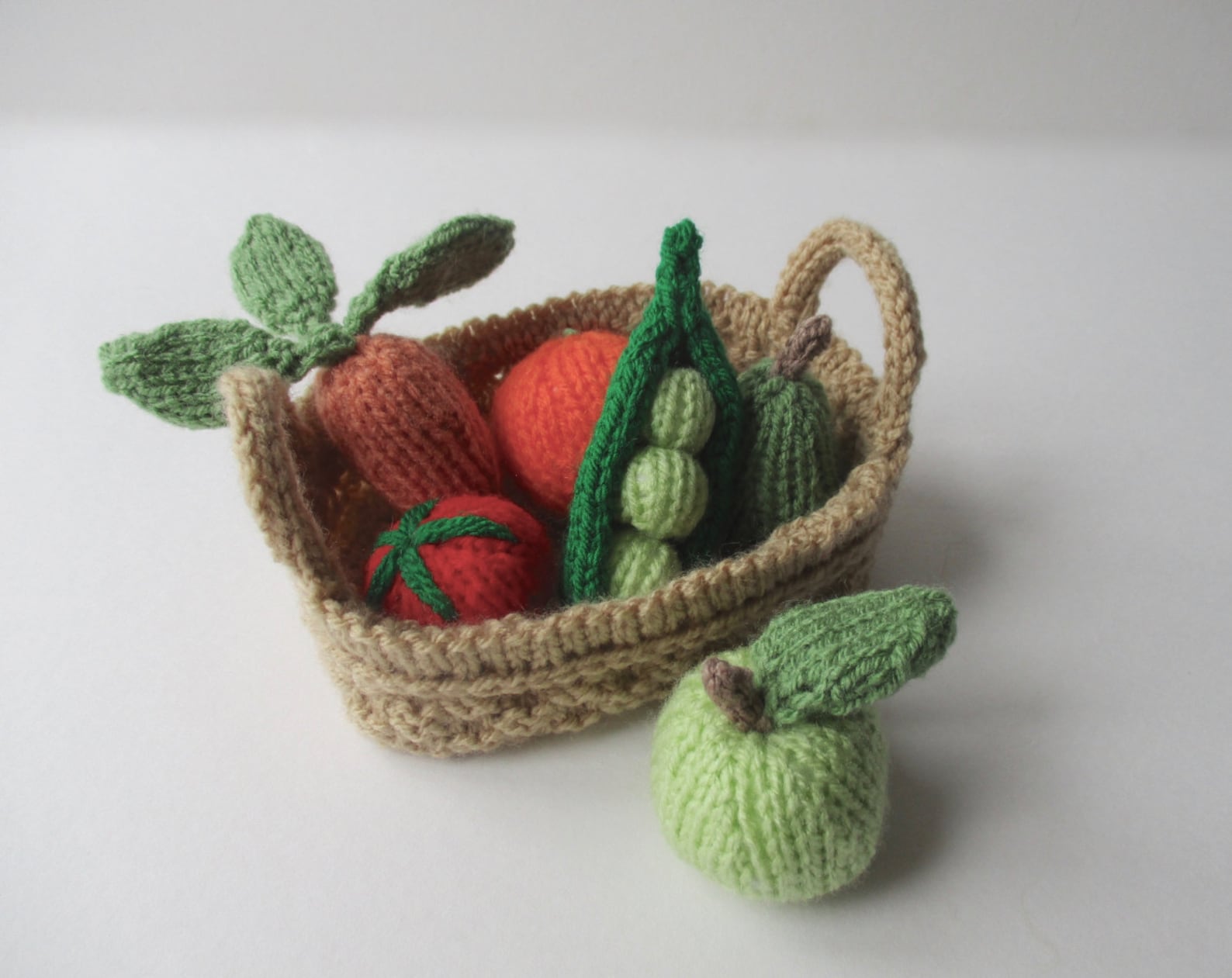 Fruit and Vegetables Toy Knitting Patterns - Etsy Australia