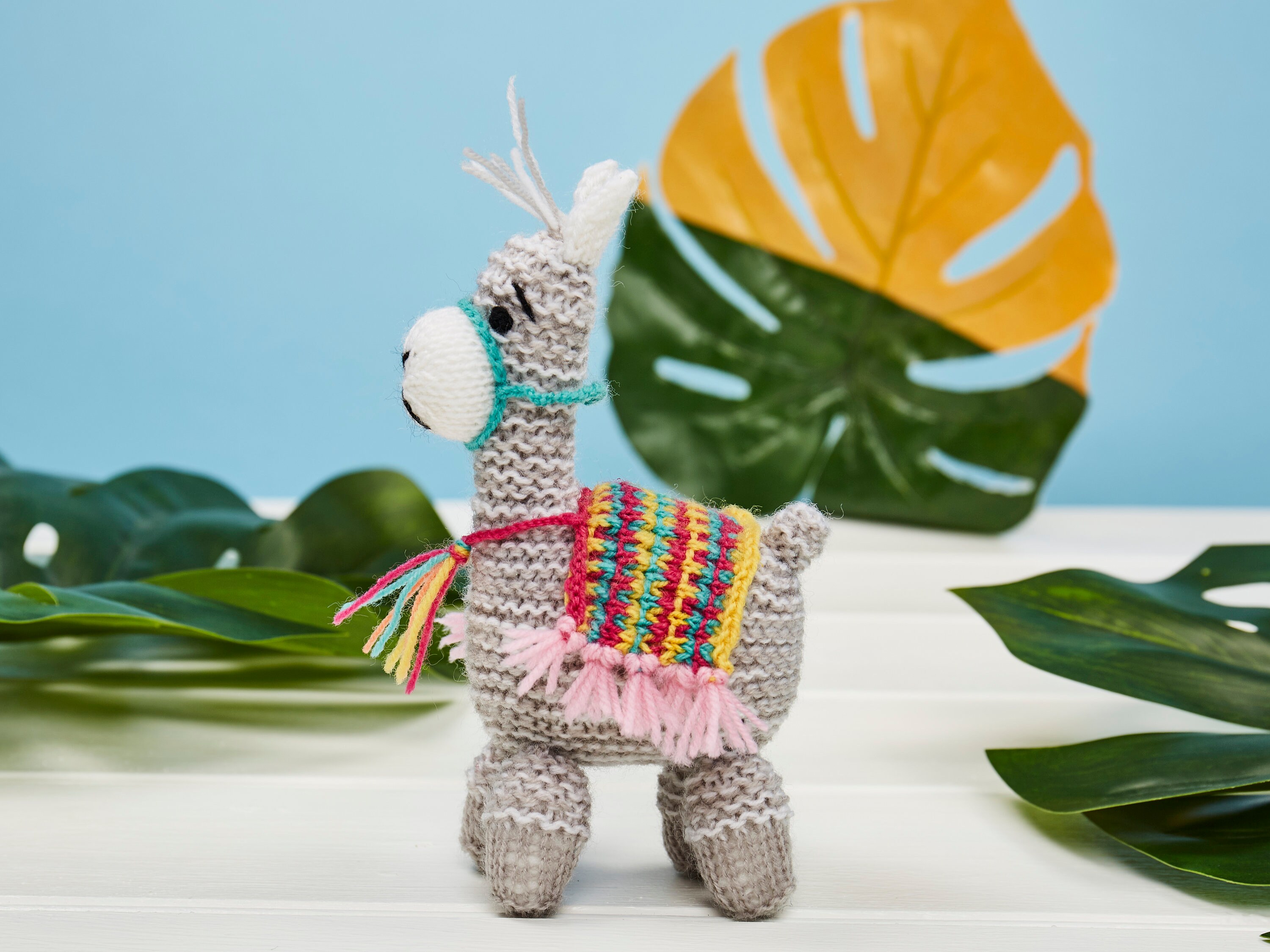 Albie the Alpaca Toy Knitting Pattern - Etsy