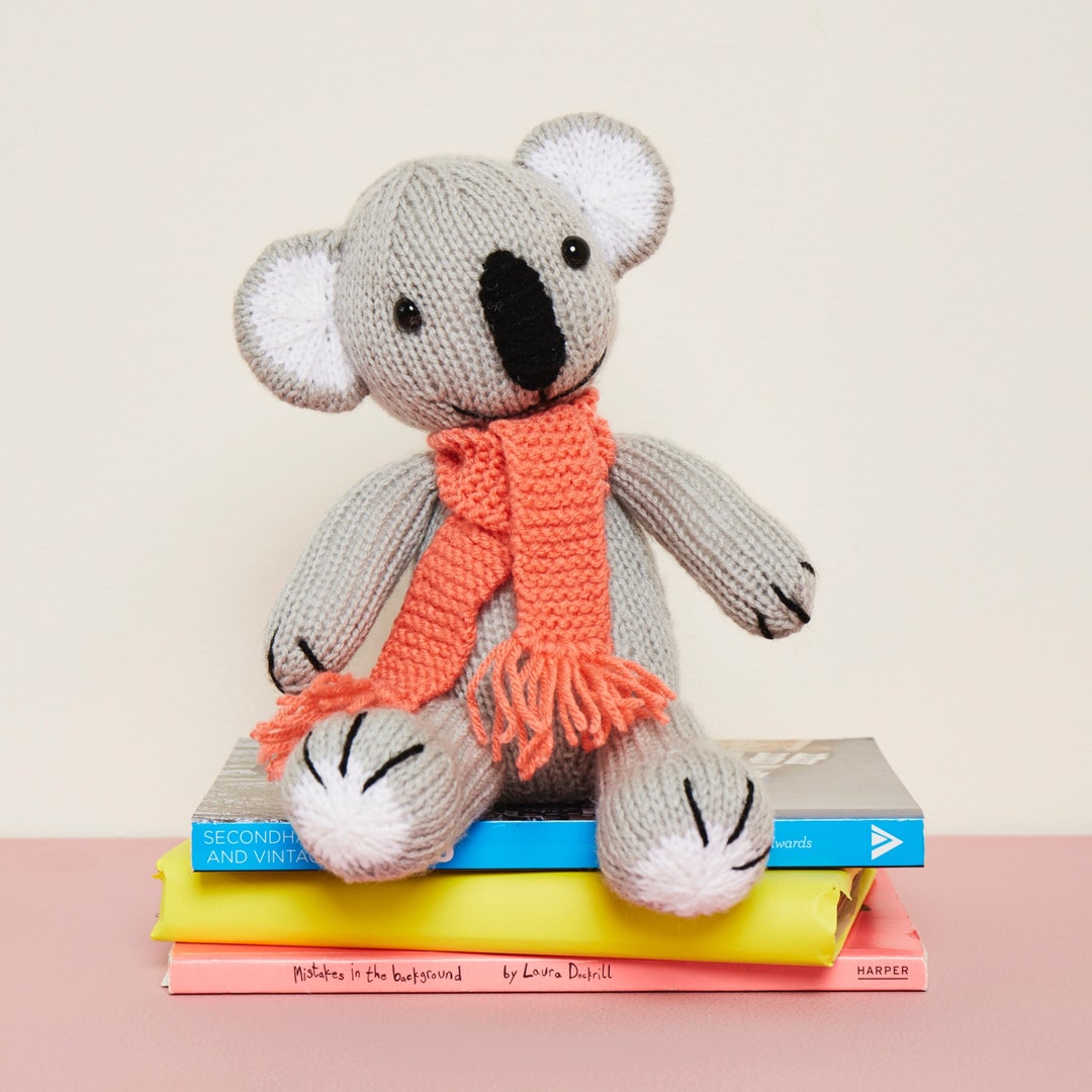 Katie Koala Toy Knitting Pattern - Etsy