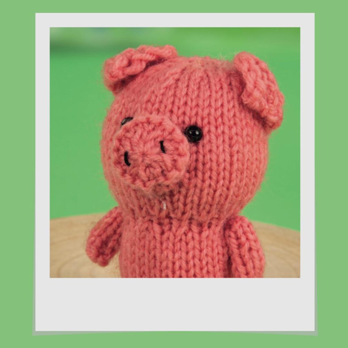 Knitting Pattern: "barnyard Buddies" Farm Animal Toys 6 Designs (PDF ...