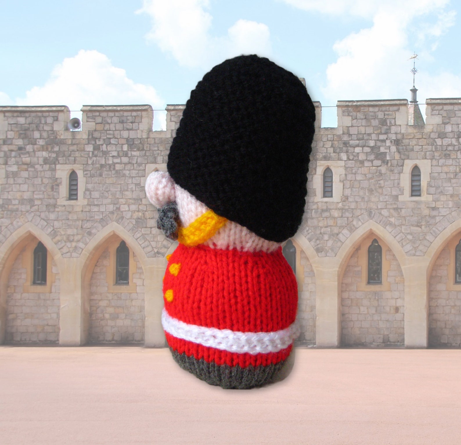 Sergeant Major Busby Toy Soldier Knitting Patterns - Etsy