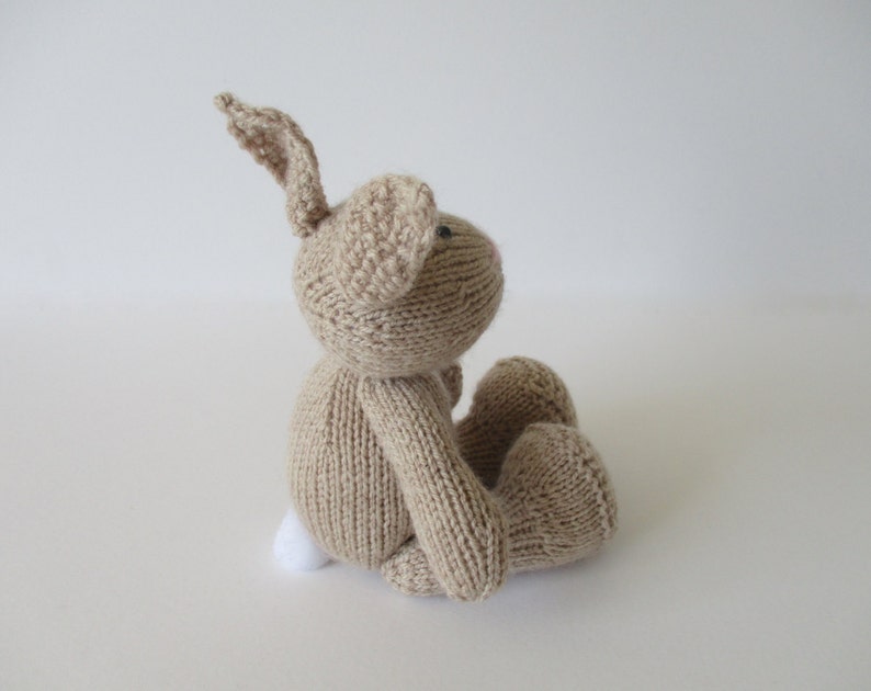 Nibbles the Bunny toy knitting patterns | Etsy