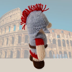 Knitting Pattern: "antonius" the Roman Soldier Doll Toy (PDF Digital ...