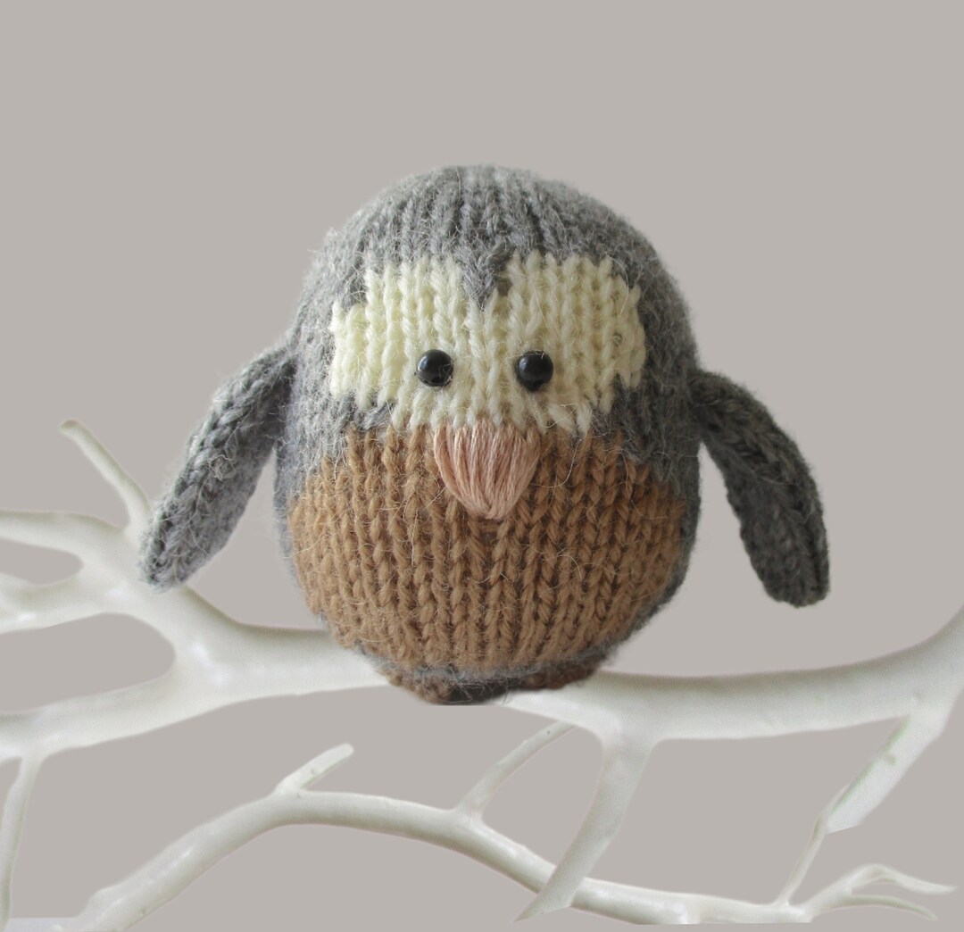 Cricklewood Owl Toy Knitting Patterns - Etsy
