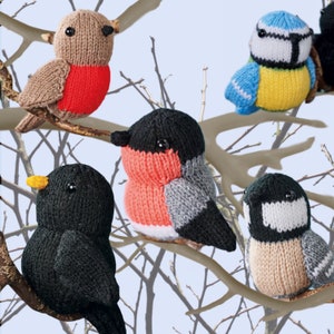 British Birds Toy Knitting Patterns - Etsy