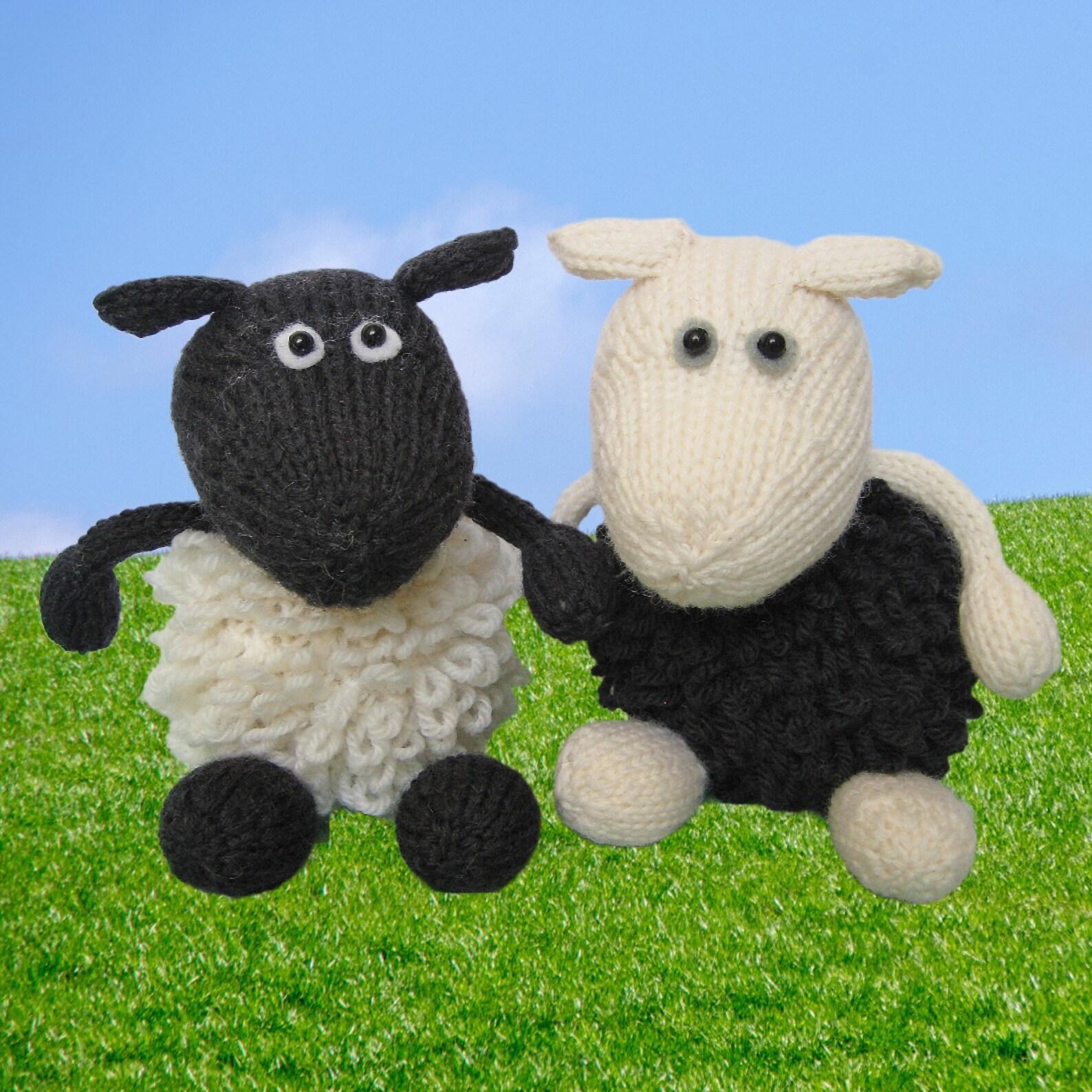 Loopy Sheep Toy Knitting Pattern - Etsy