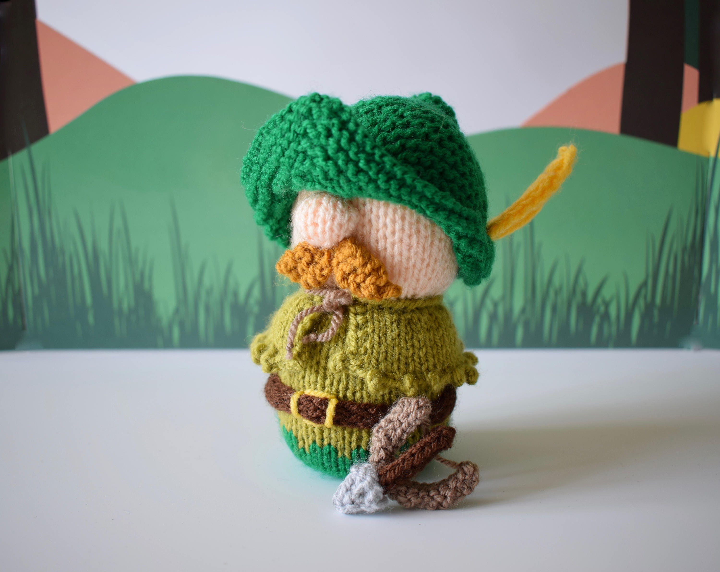 Robin Hood toy doll knitting patterns | Etsy